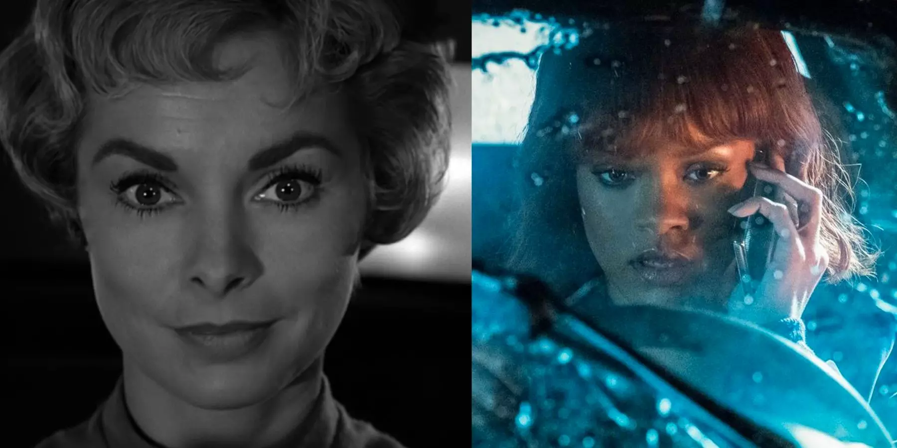 Janet Leigh og Rihanna sem Marion Crane