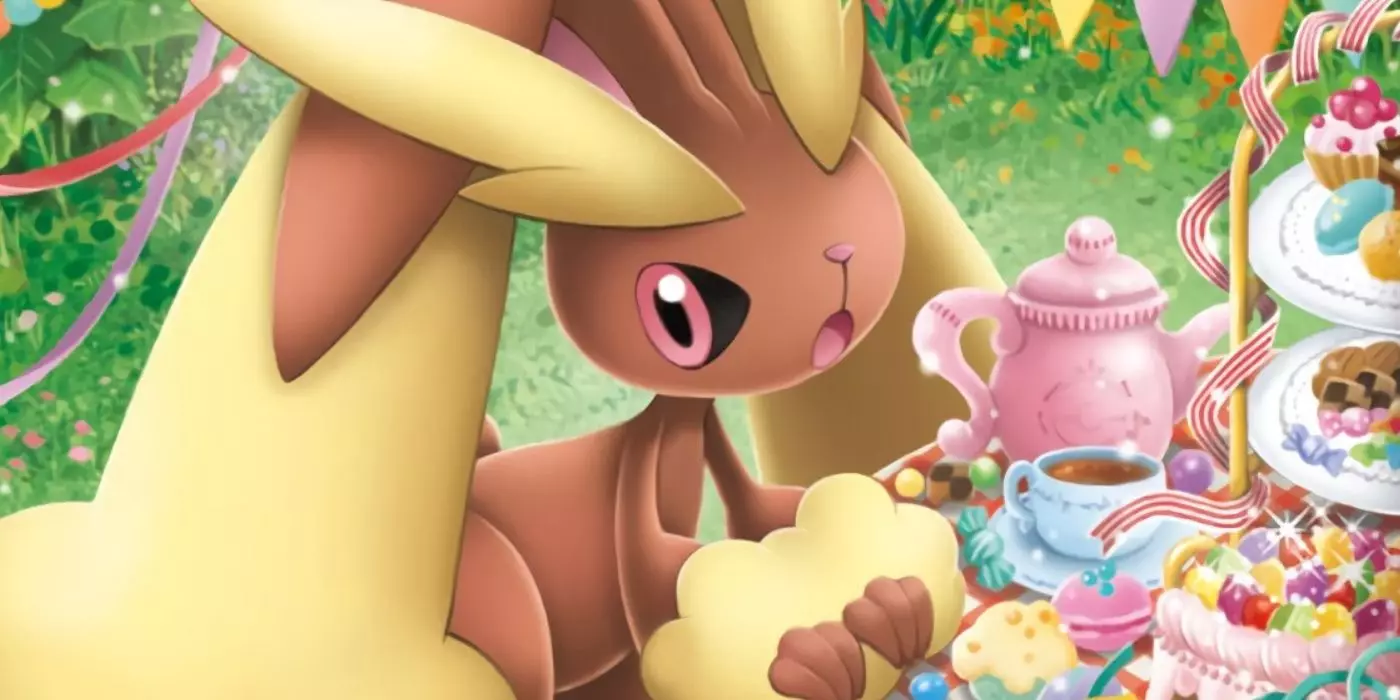 Pokemon Lopunny නිල කලාව