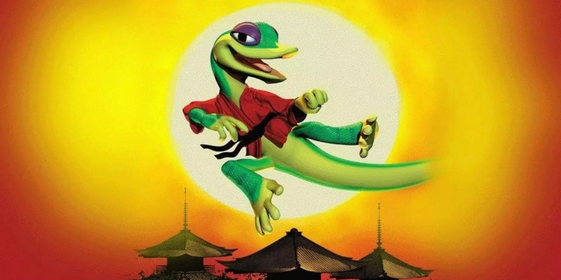 gex vstoupit do gecko 3D plošinovky