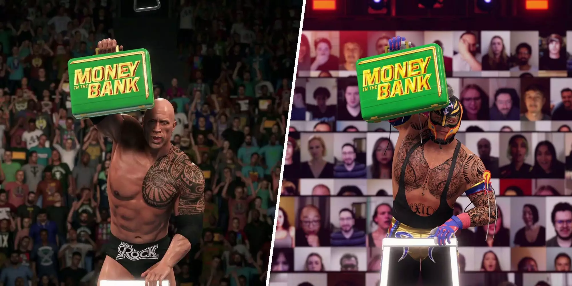 WWE 2K22: Como subir uma escada