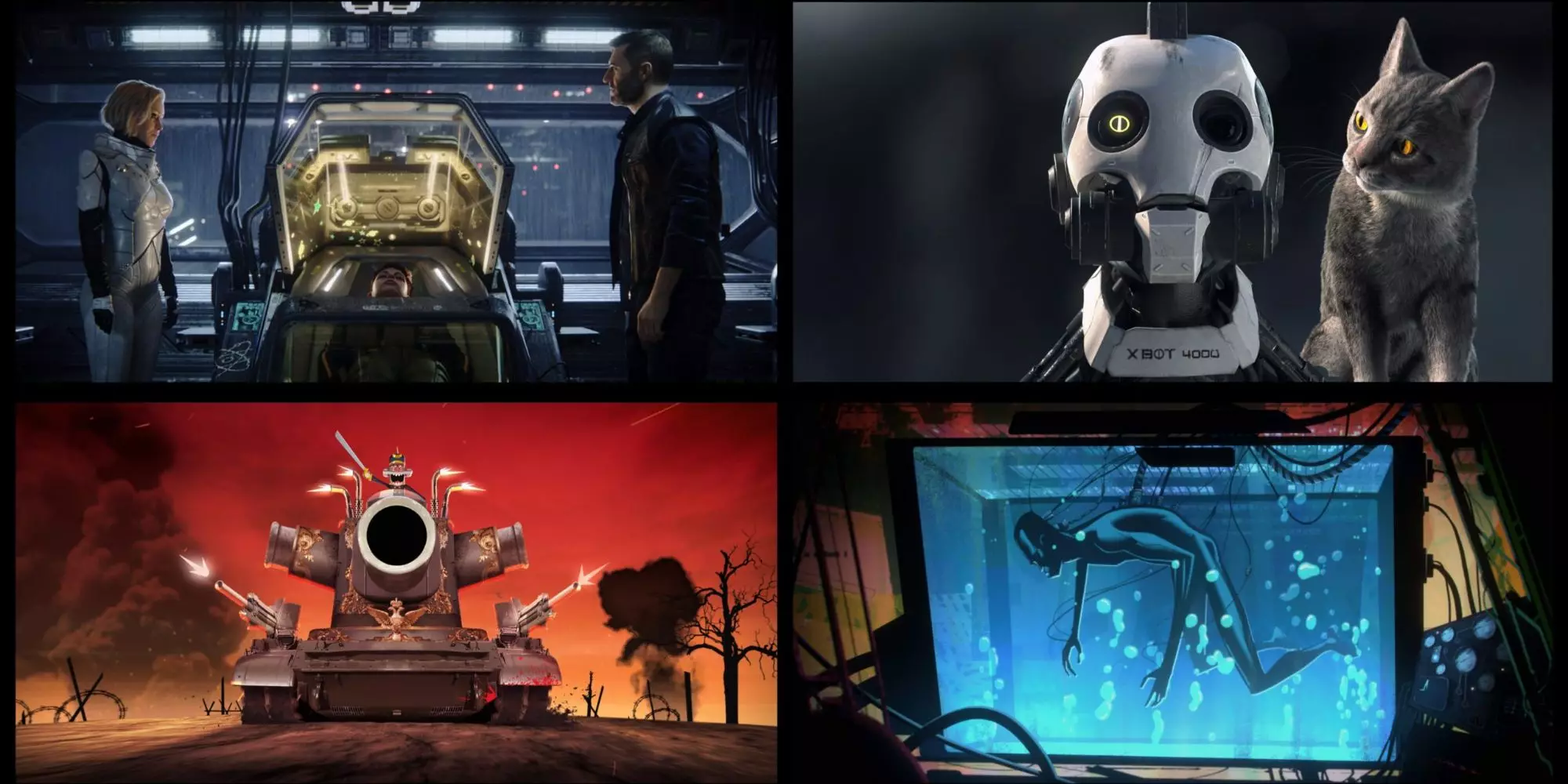 amar la muerte y los robots animación de netflix