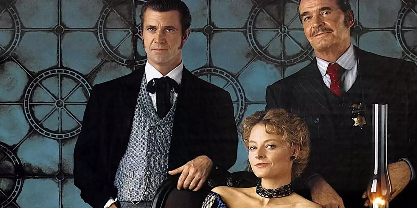 Mel Gibson Jodie Foster ati James Garner ni Maverick