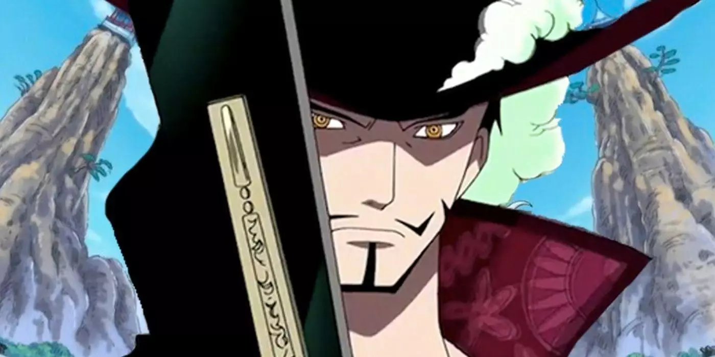 One Piece Dracule Mihawk på Marineford