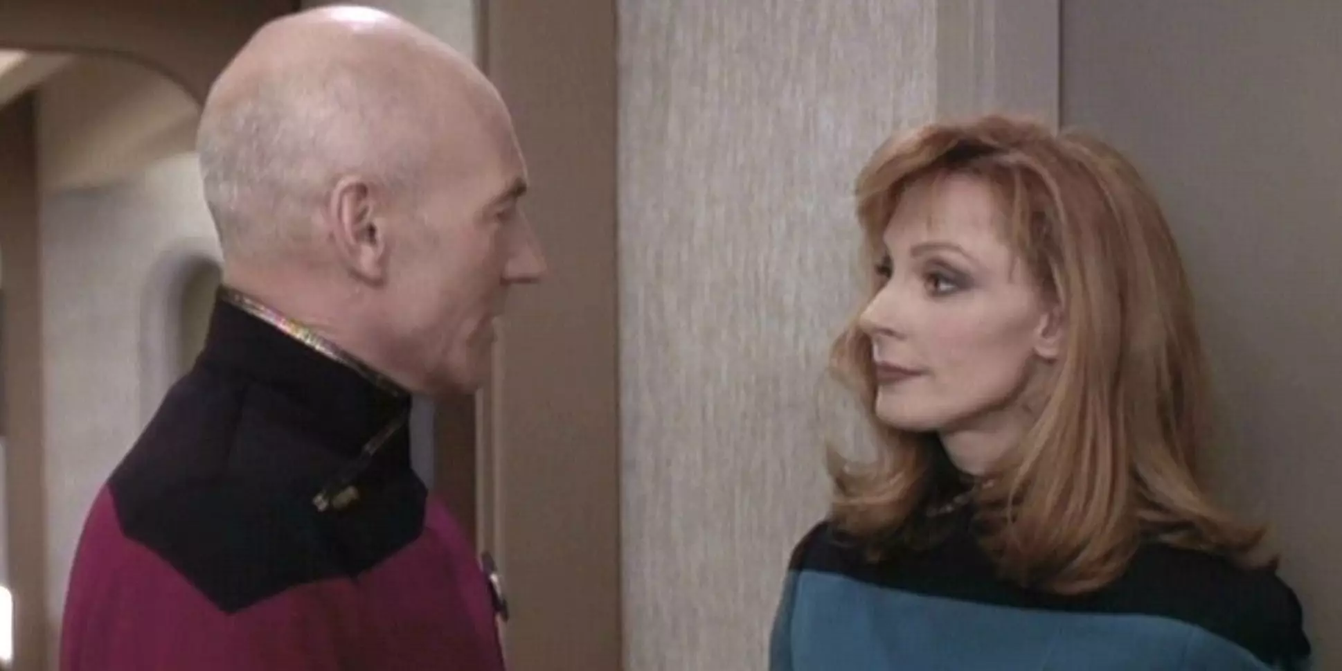 Jean-Luc Picard i Beverly Crusher