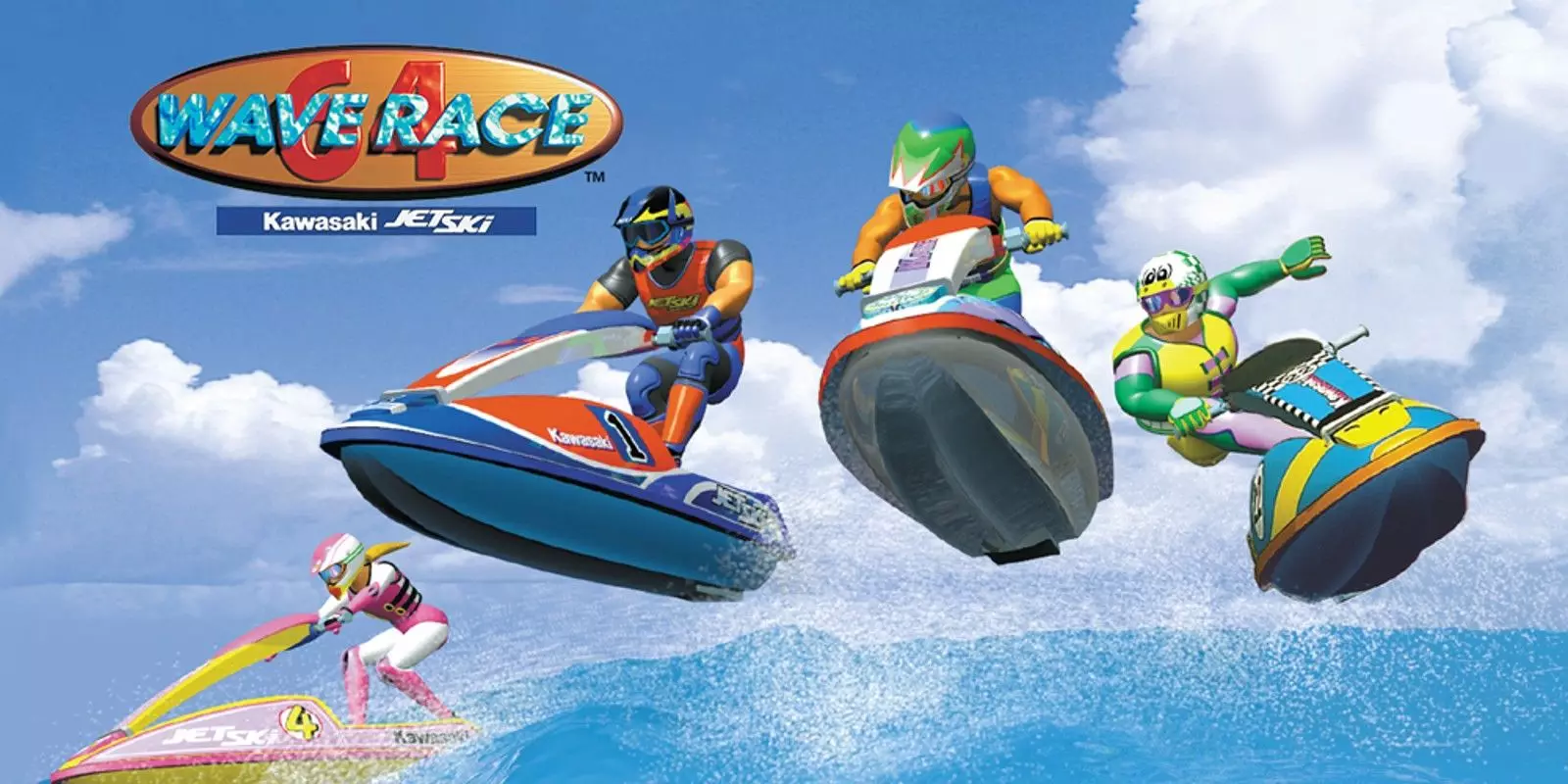 wave race 64 title promo