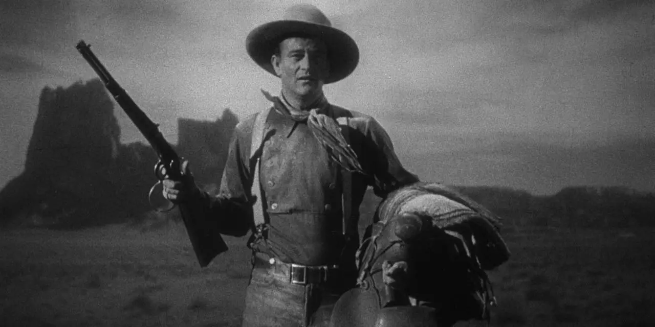 John Wayne ao amin'ny Stagecoach an'i John Ford