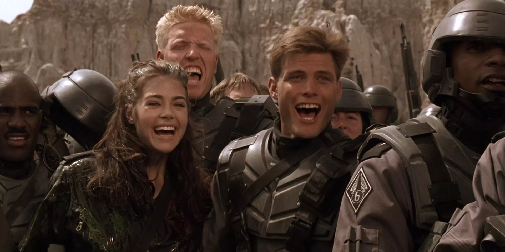 តួសម្តែងសំខាន់របស់ Starship Troopers