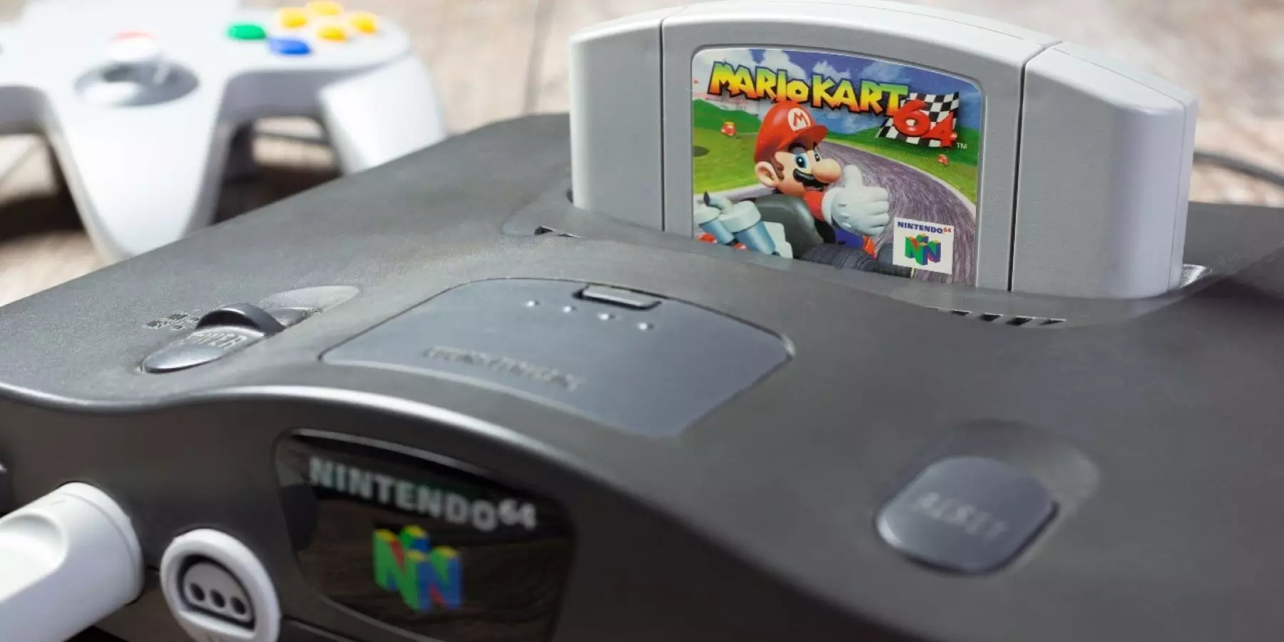 nintendo 64 med mario kart 64