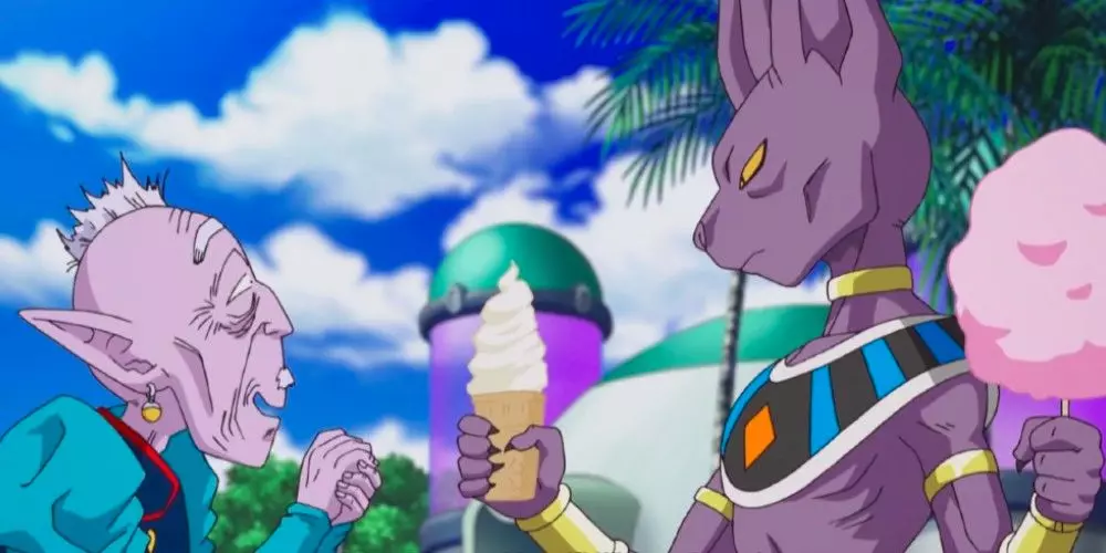 Vecchio Kai e Beerus