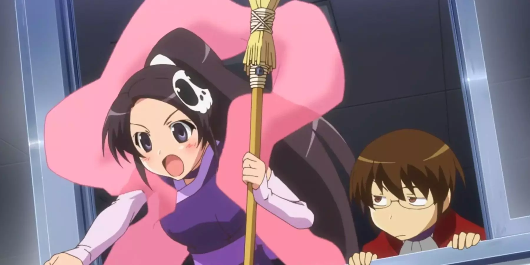 The World God Only Knows Elsie och Keima letar efter mål