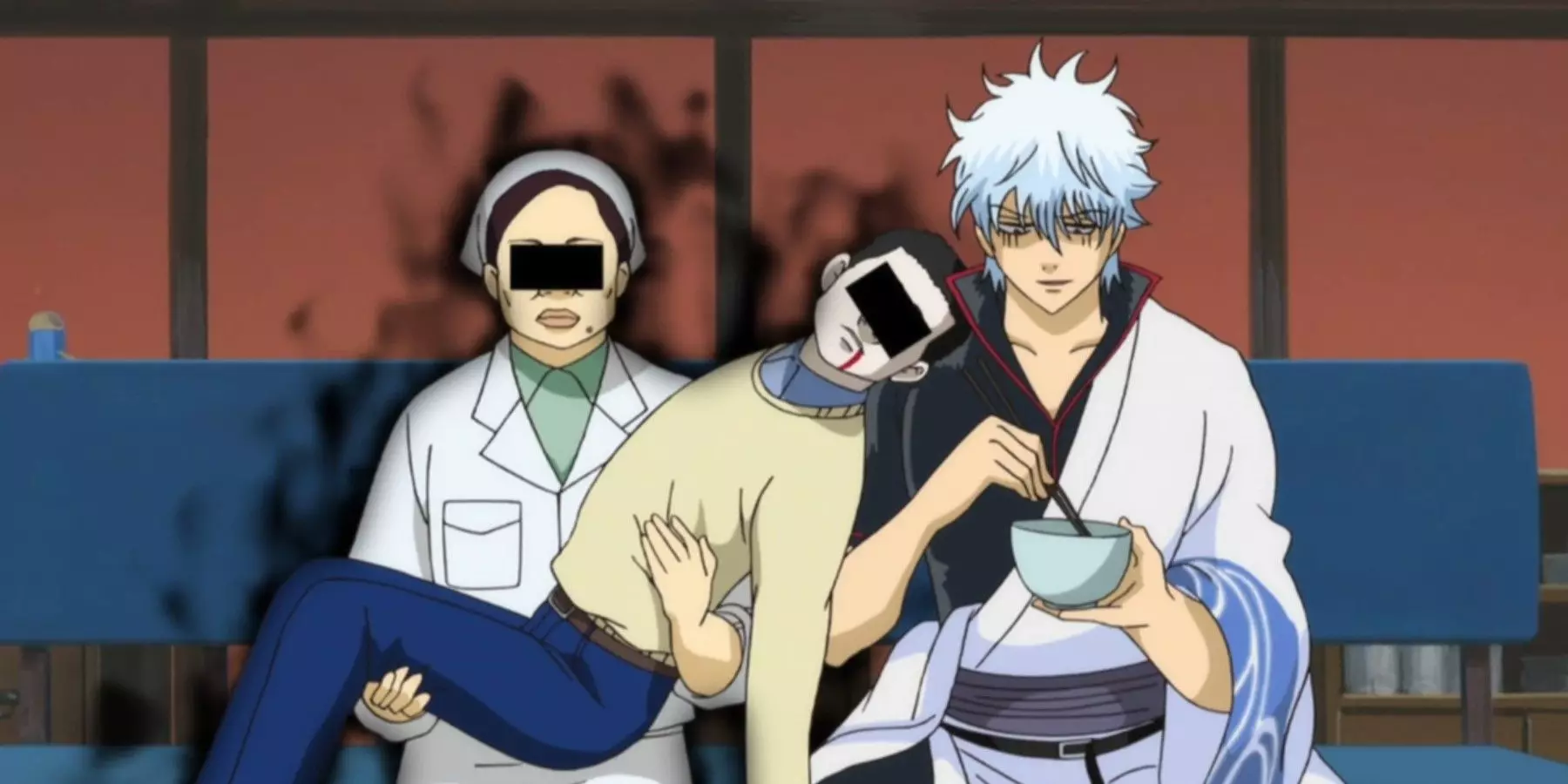 UGintama Gintoki kunye nomoya wentombi yakhe eyintombazana