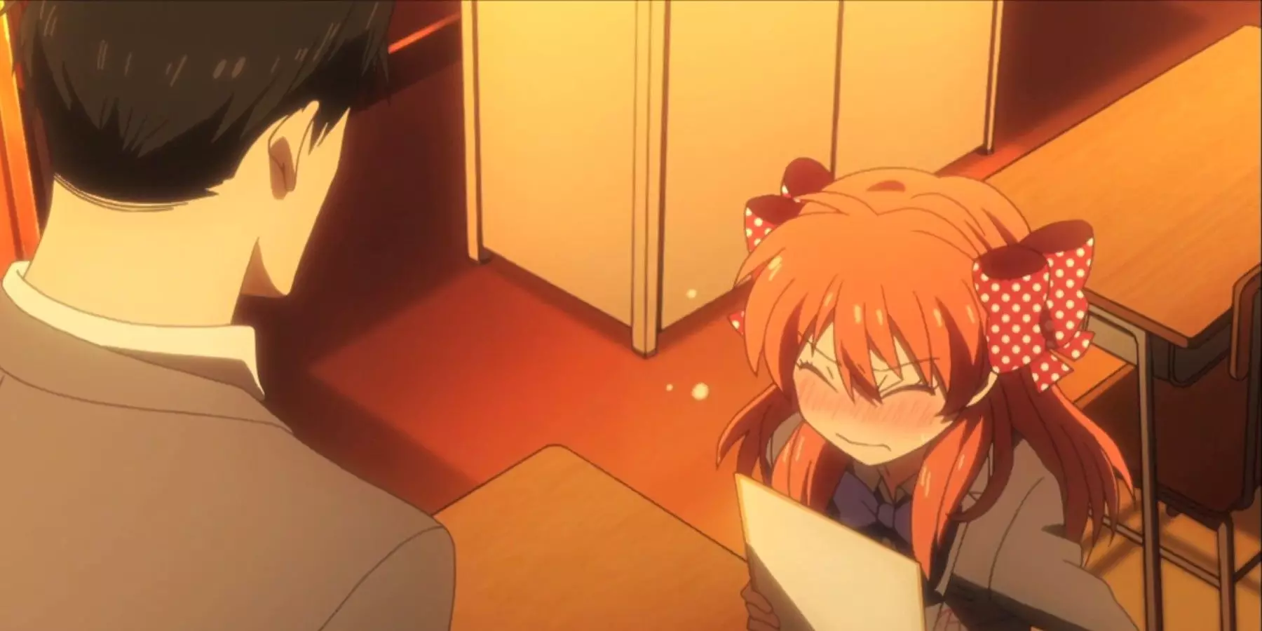 මාසික ගැහැණු ළමයින්ගේ Nozaki-kun Chiyo සහ Nozaki පළමු වරට හමුවීම