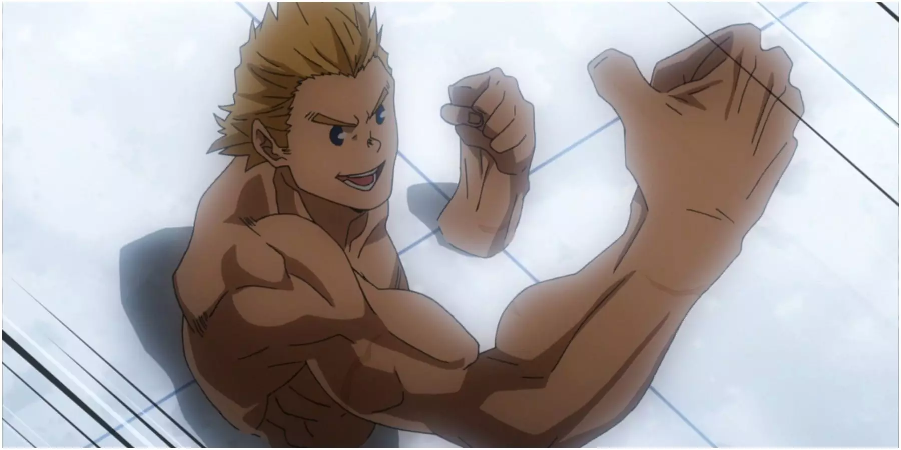 Mirio's Permeation Quirk in Action