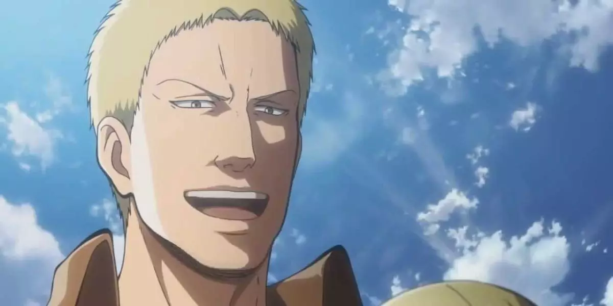 Reiner in Attack on Titan