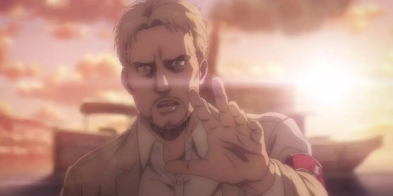 Reiner in Attack on Titan