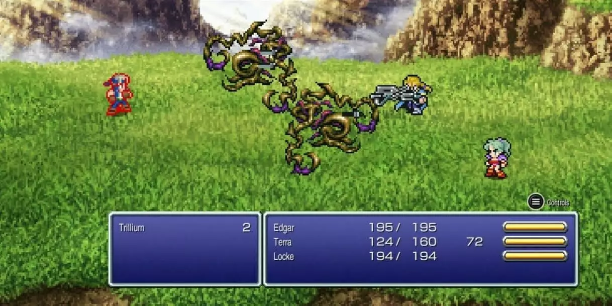 Cīņa ar Final Fantasy 6 Pixel Remaster