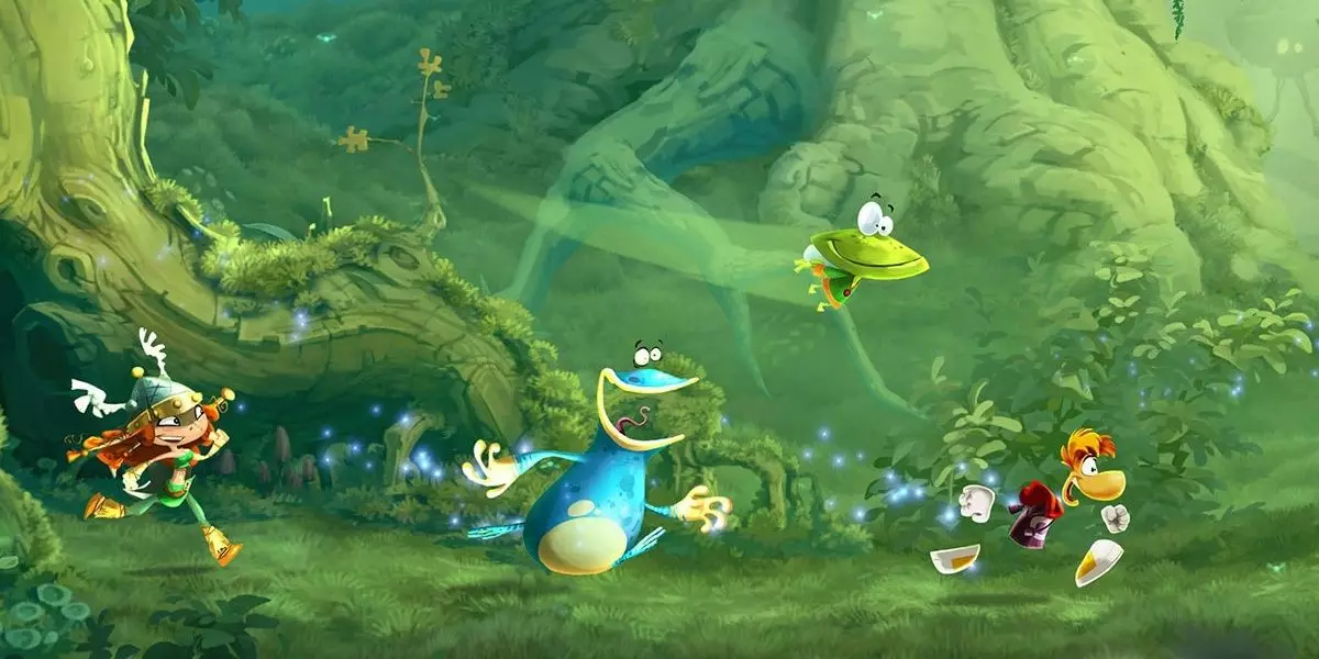 Rayman Legends - Glavni liki tečejo