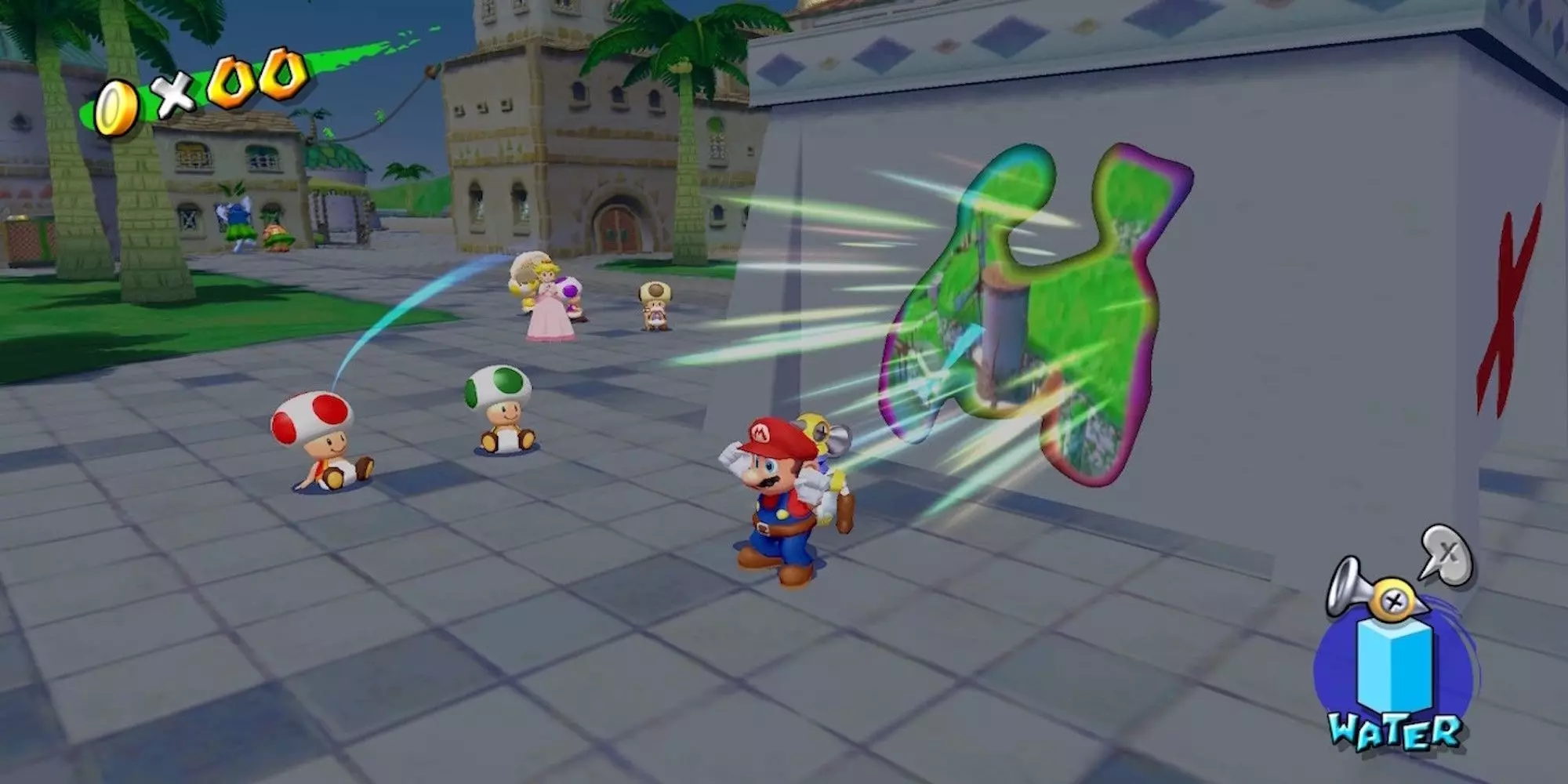 Super Mario Sunshine'da dünyayı keşfetmek