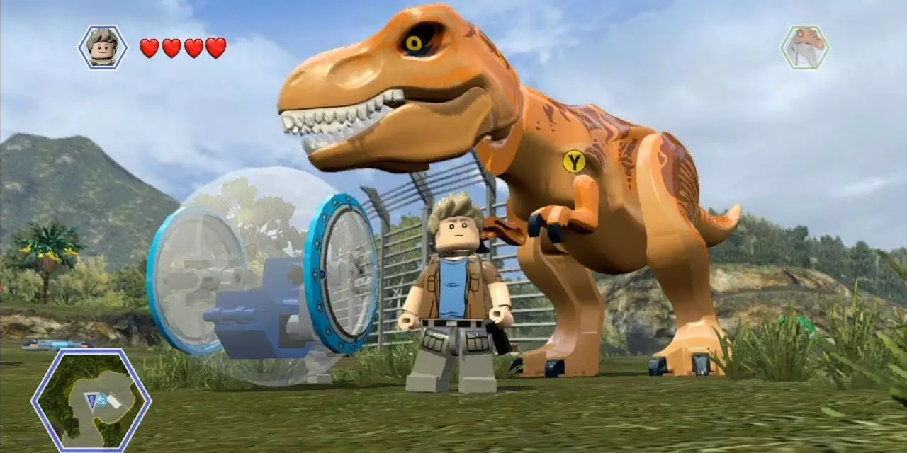 Letar du efter en nivå i Lego Jurassic World