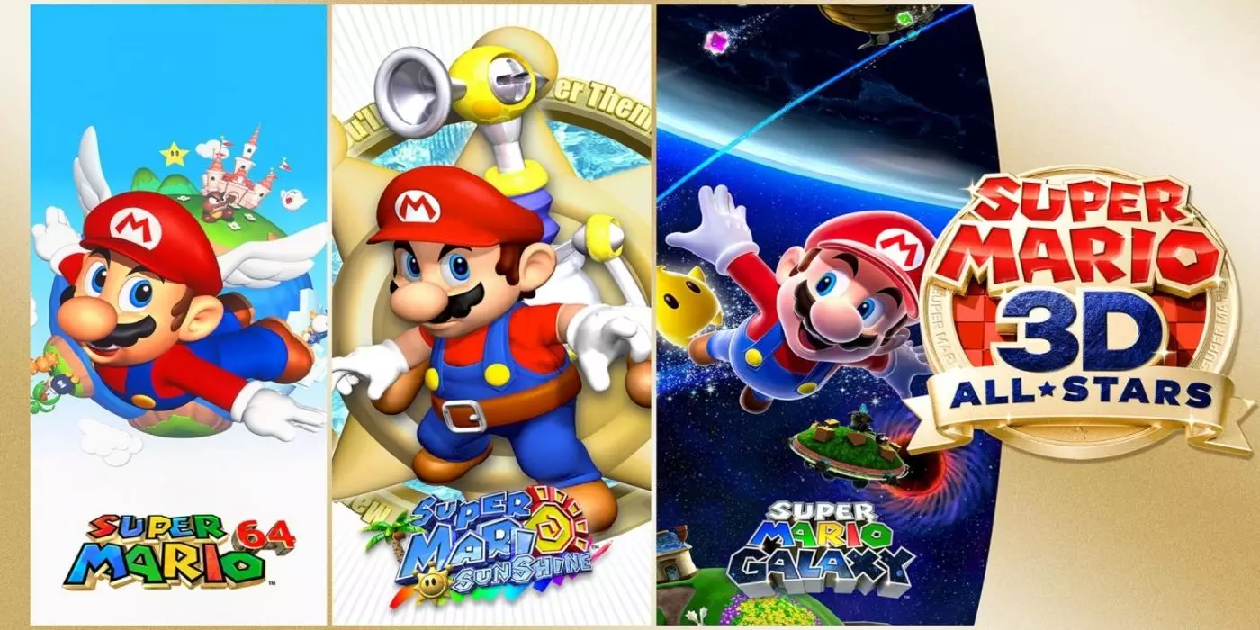 super mario 3d all stars key art