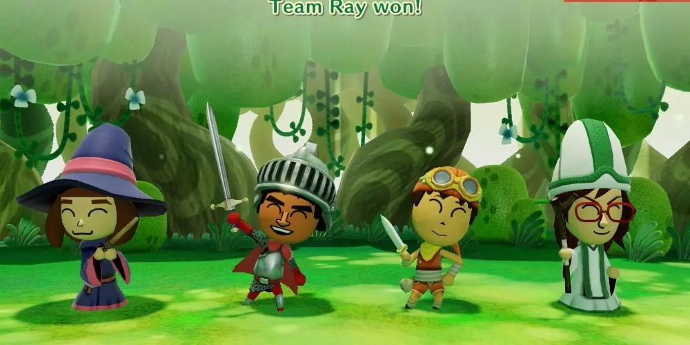 Miitopia Мукофотҳои муборизаи қонеъкунанда