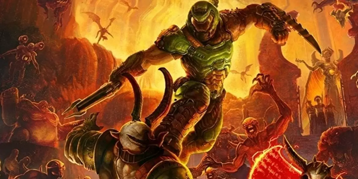 Doom Eternal kapak resmi