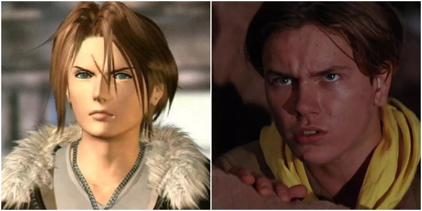 Squall во Final Fantasy 8 и River Phoenix во Индијана Џонс