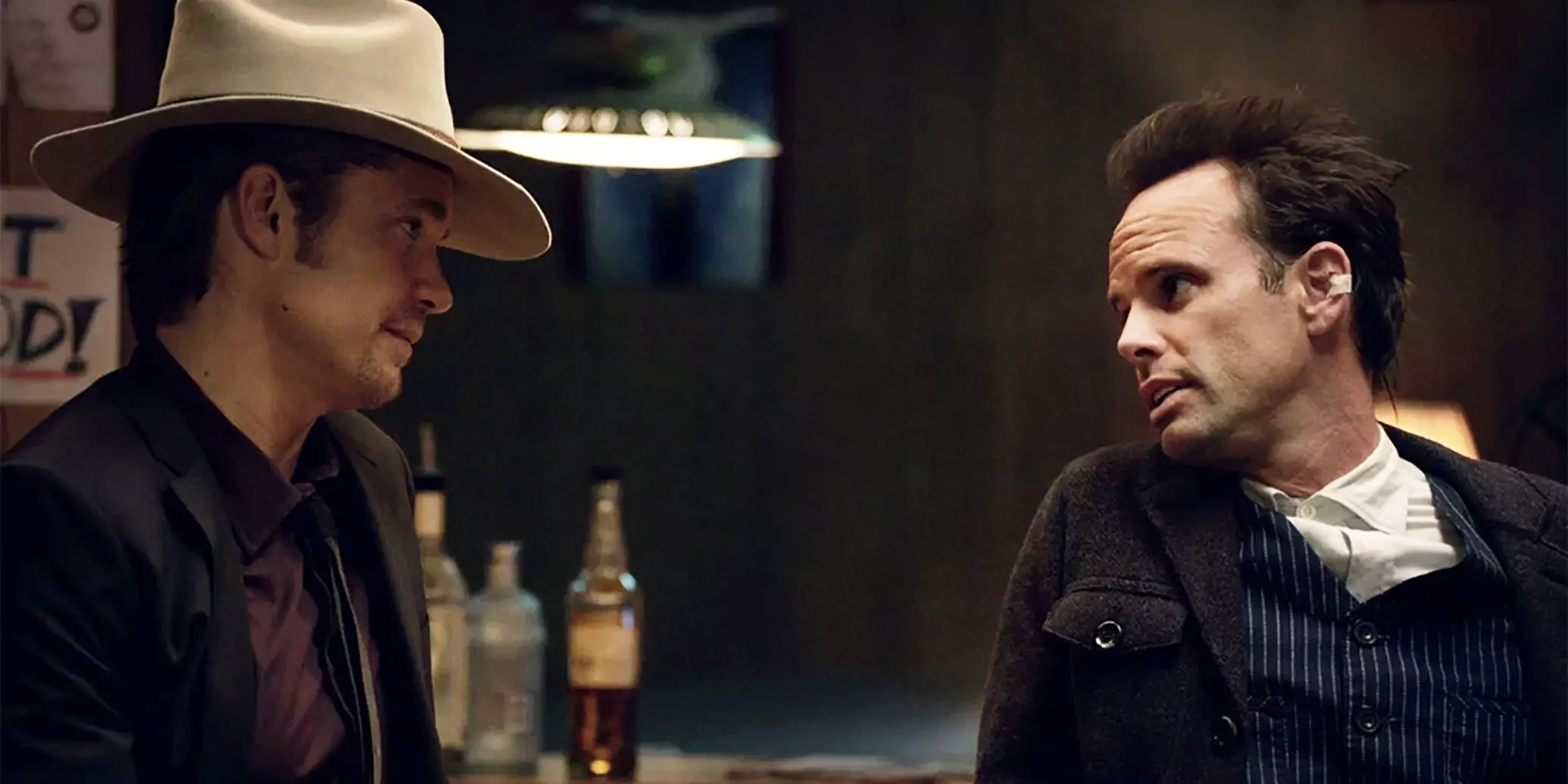 Raylan ແລະ Boyd ໃນ Justified