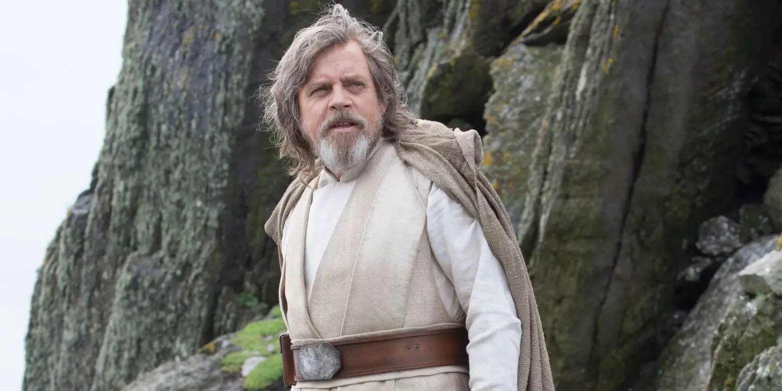 Luke Skywalker ao amin'ny Star Wars: The Last Jedi