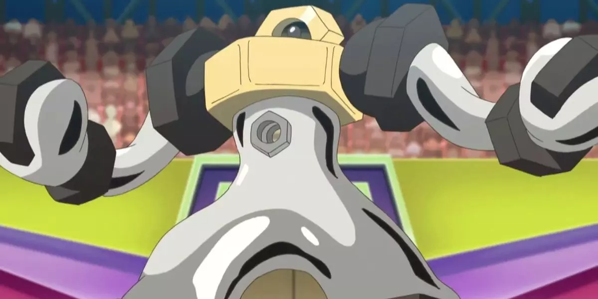 Pokemon Anime Melmetal Pokemon mítico