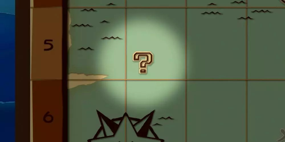 Papir Mario The Origami King Question Mark Island Map