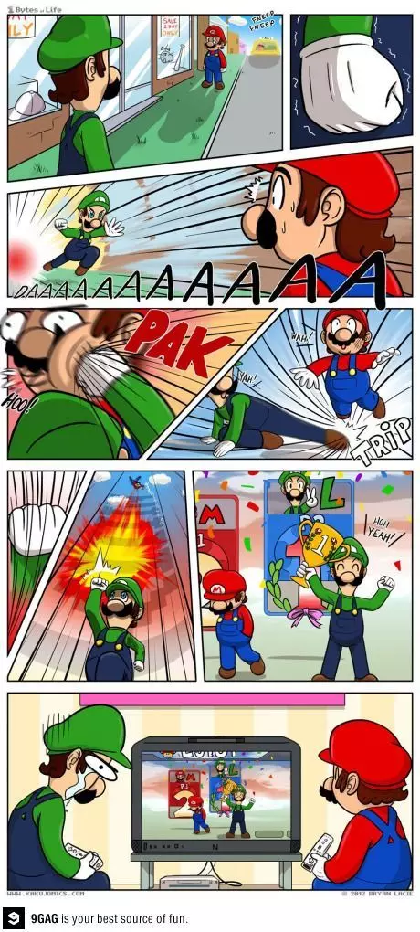 Mario Luigi strip super smash bros