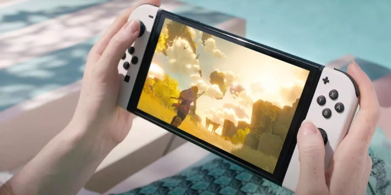 Cambia modello OLED con Breath of the Wild 2