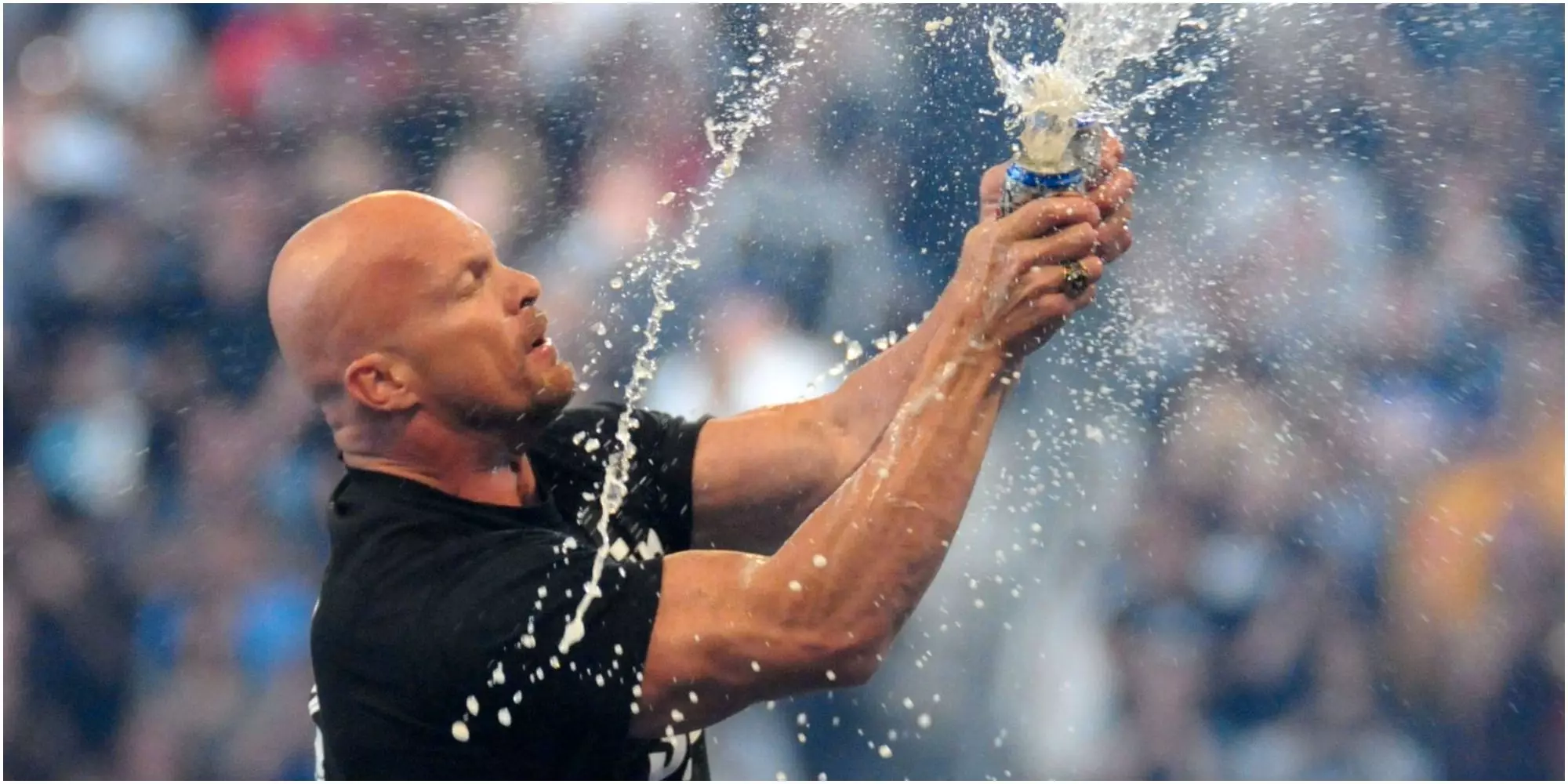 Stone Cold Steve Austin fejrer