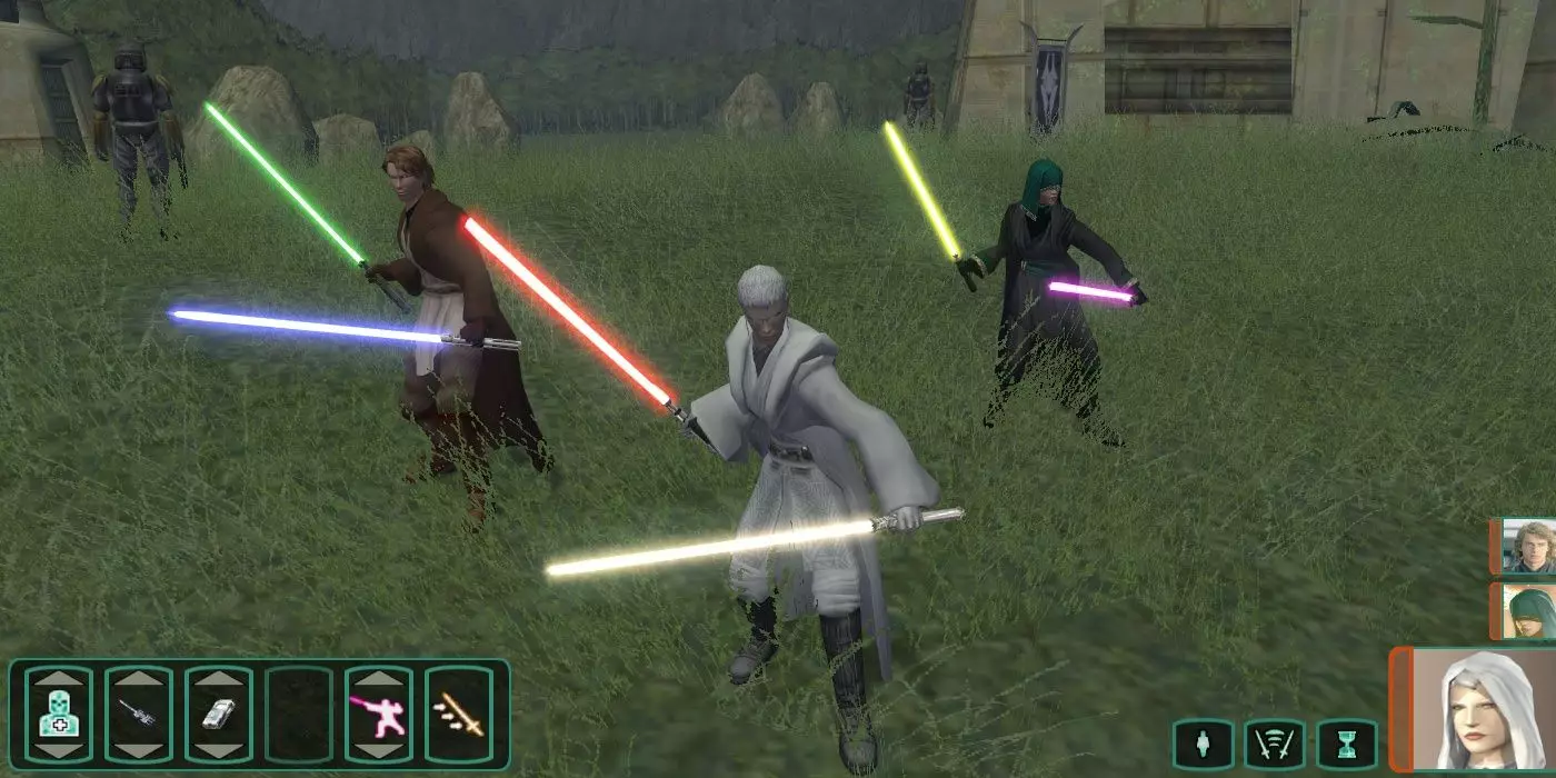 Visszaállított tartalommodell a Star Wars KOTOR II-hez