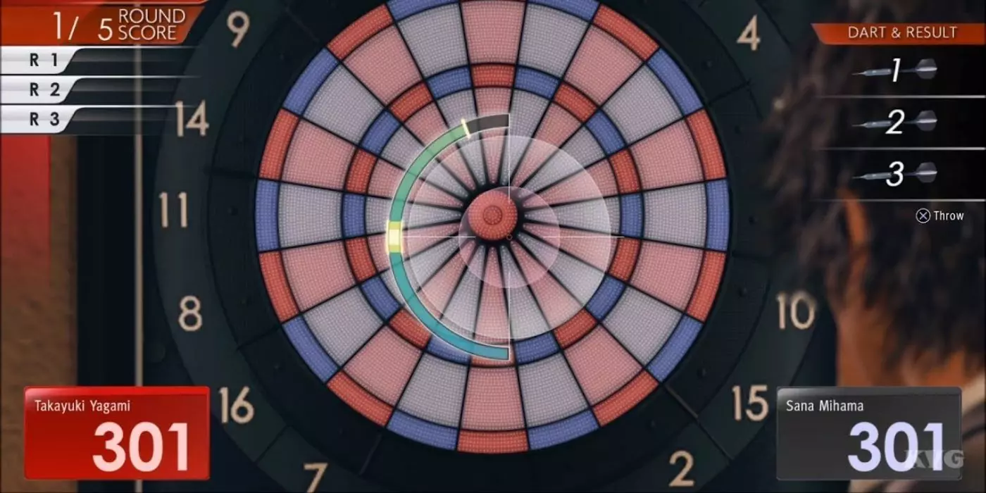 Darts Minigame In Judgment