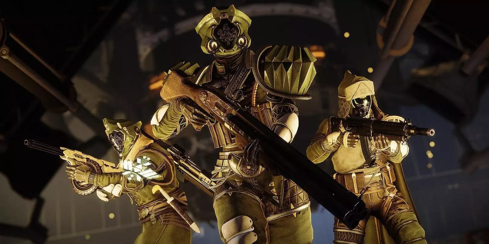 Destiny 2 Three Guardians en een Tommy's Matchbook