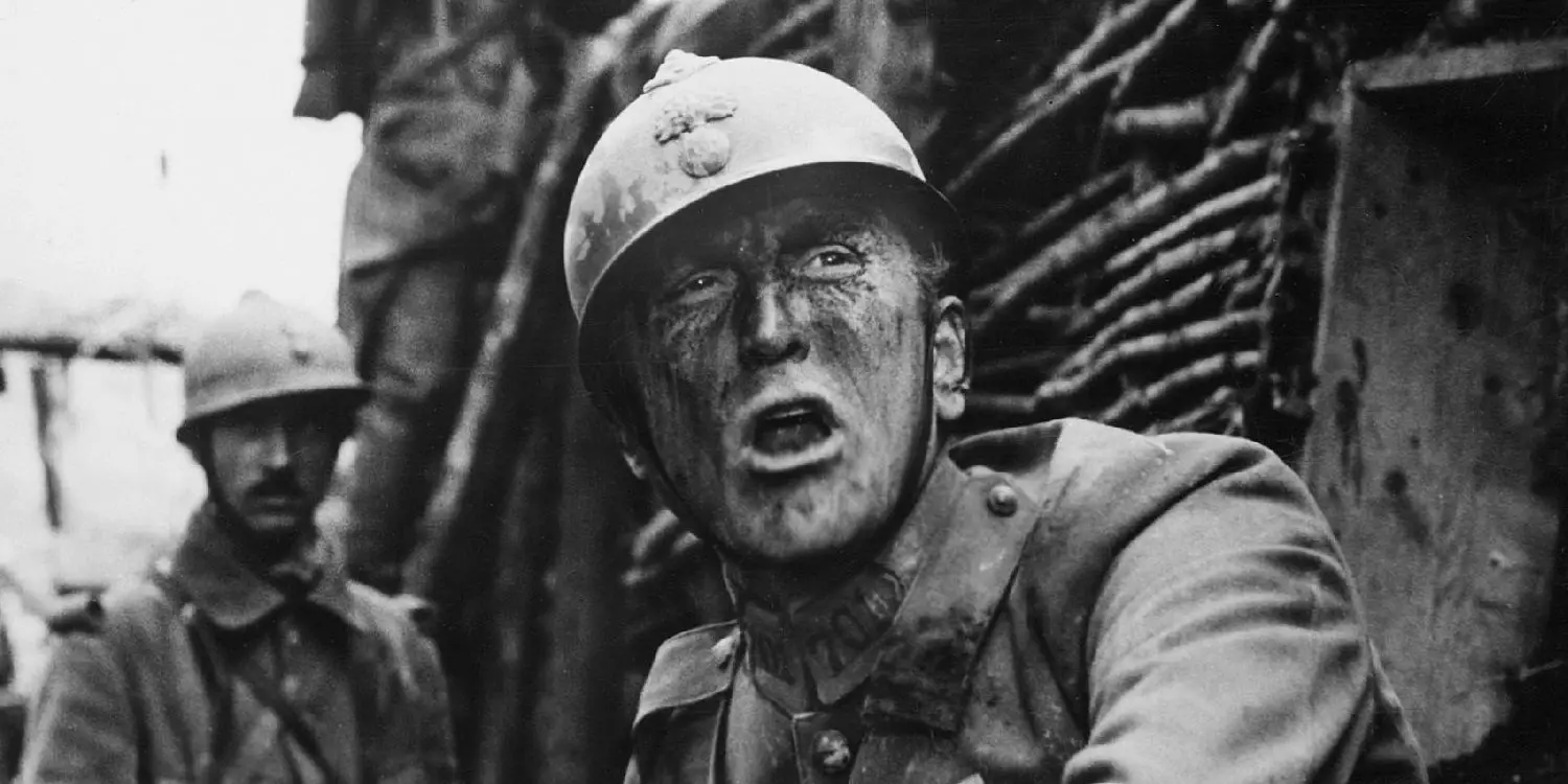 Kirk Douglas am Paths of Glory