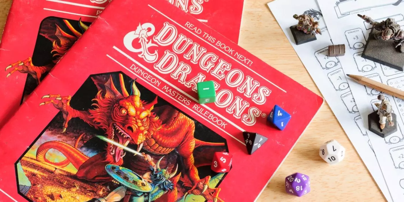 Dungeons & Dragons Bøger og terninger