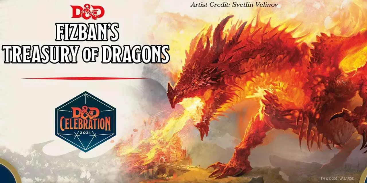 כרומטי-GreatWyrm-מ-Fizbans-Teasury-of-Dragons-D&D-Celebration-Event