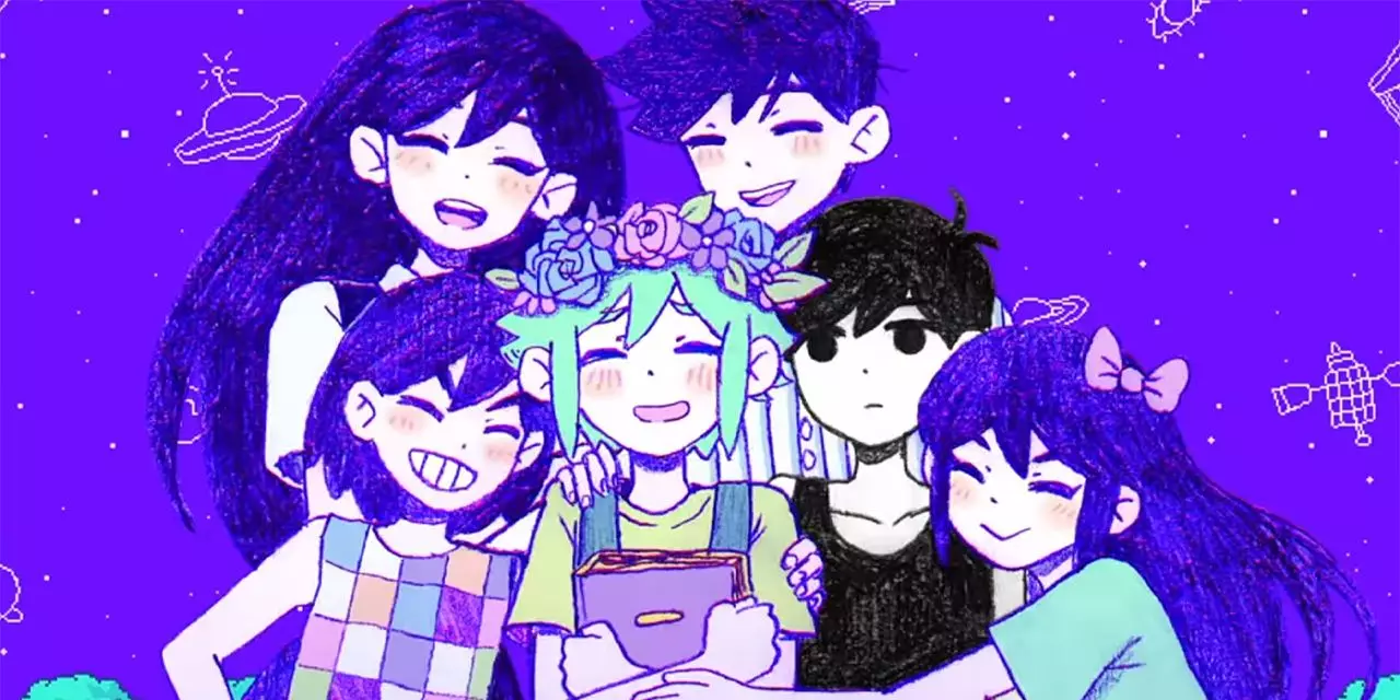 OMORI ყველა ბავშვის ჯგუფური ფოტო