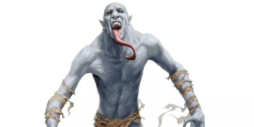 Ghast trwy garedigrwydd D&D Monster Manual