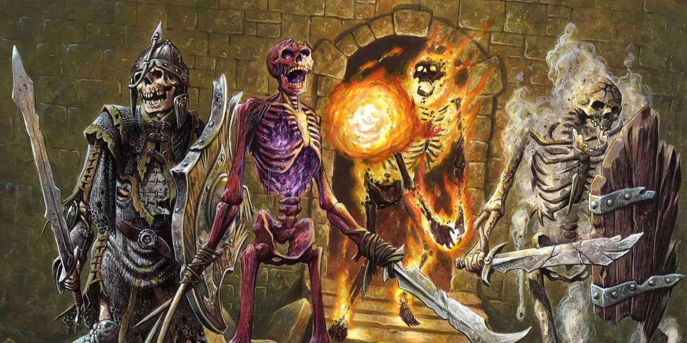 Dungeons & Dragons Przebudzony szkielet