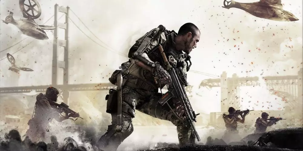 Plakatas „Call Of Duty: Advanced Warfare“.