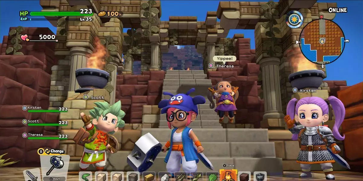 “Dragon Quest Builders 2 Yippee”