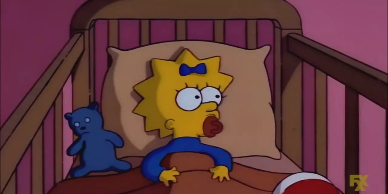 Simpsonai Maggie Simpson