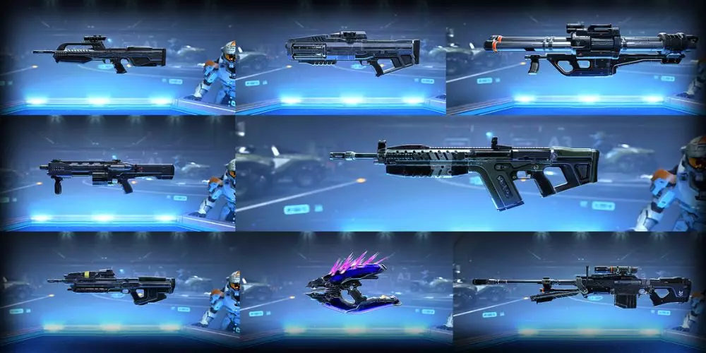 Výstava Halo Infinite Weapons