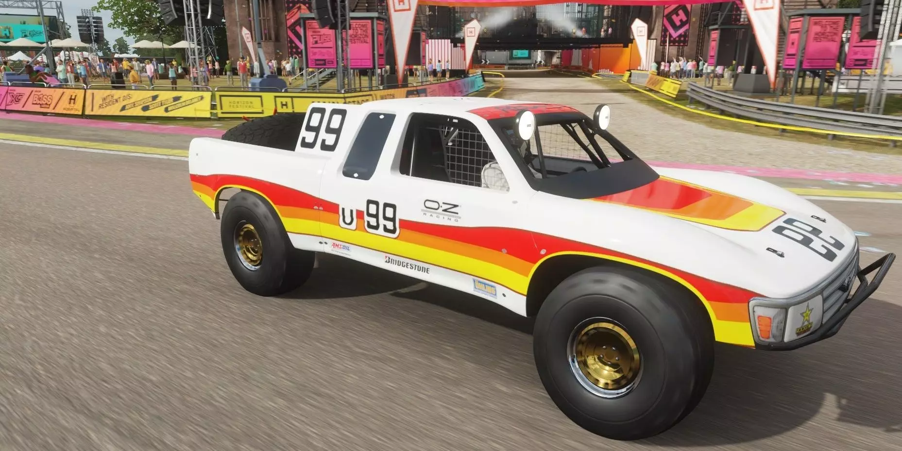 Tryc Baja Toyota #1 T100 yn Forza Horizon 4