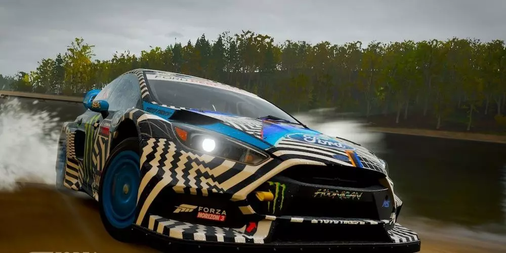 Hoonigan Gymkhana 9 Ford Focus RS RX f'Forza Horizon 4