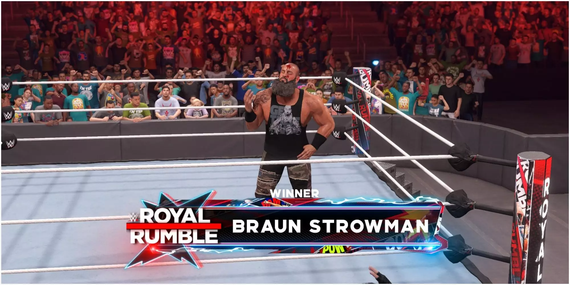 WWE 2k22 gewinnt den Royal Rumble